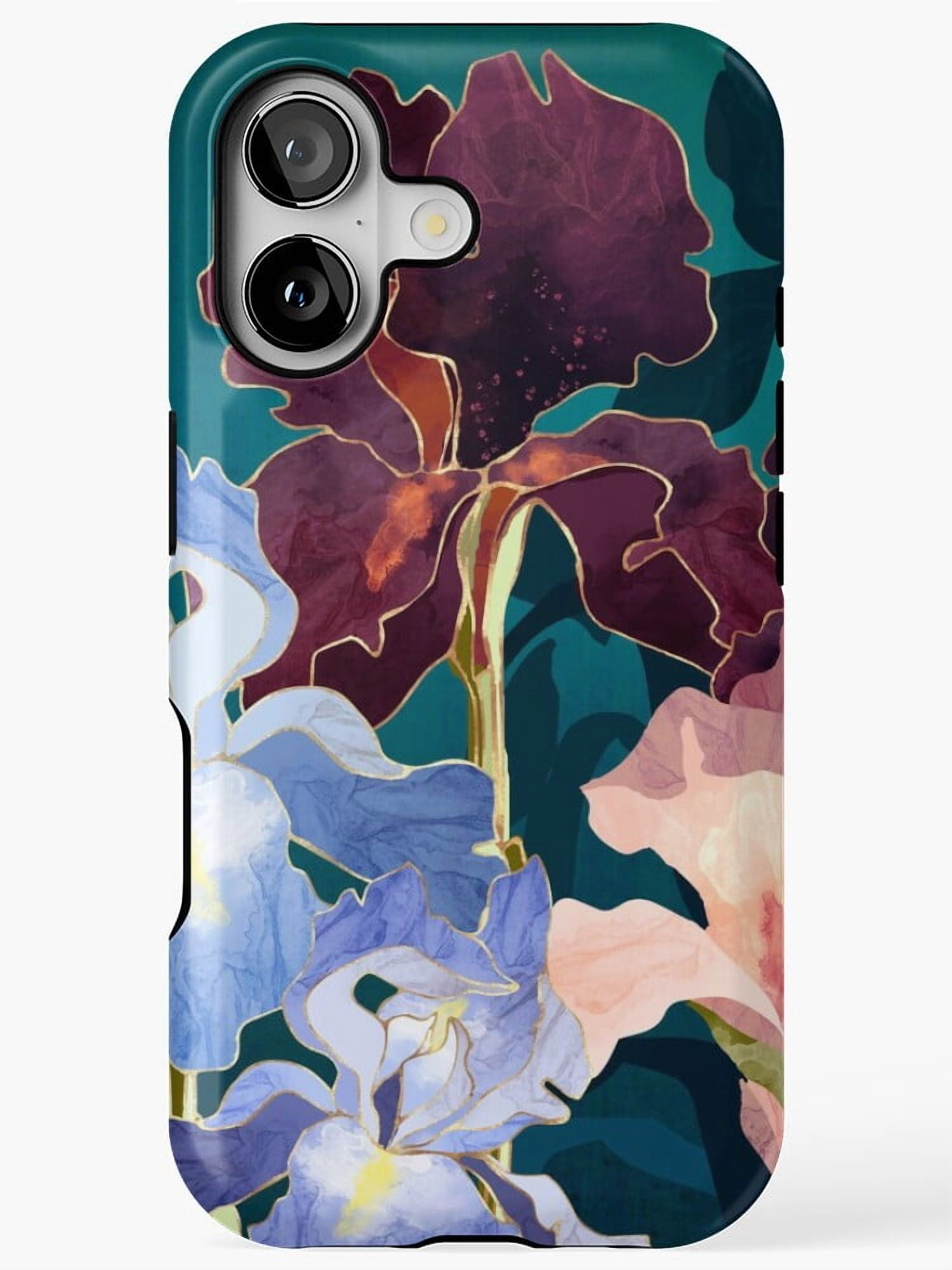 Egg and Cress Minimal Food Art Phone Case for iPhone 11 12 13 14 15 16 ...