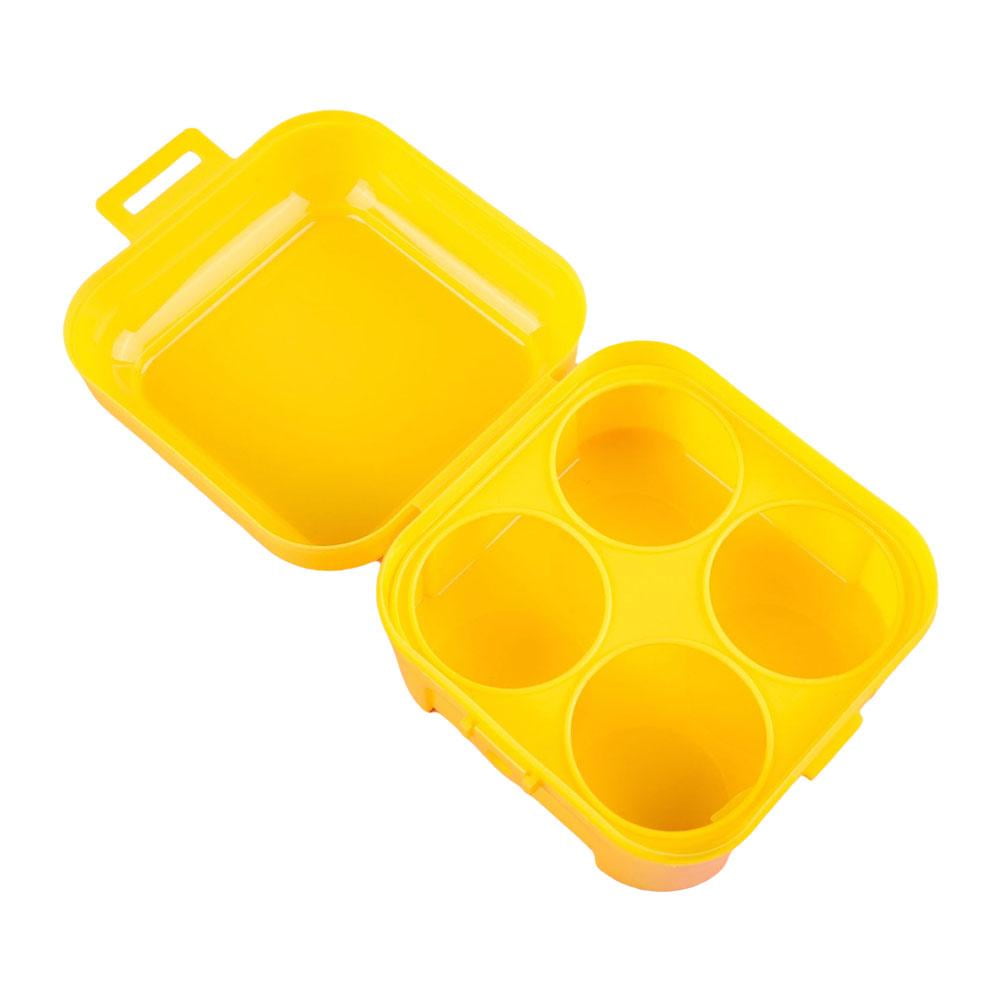 Egg carton 4 Compartments Egg Organizer Colorful Egg Storage Box New B8 ...