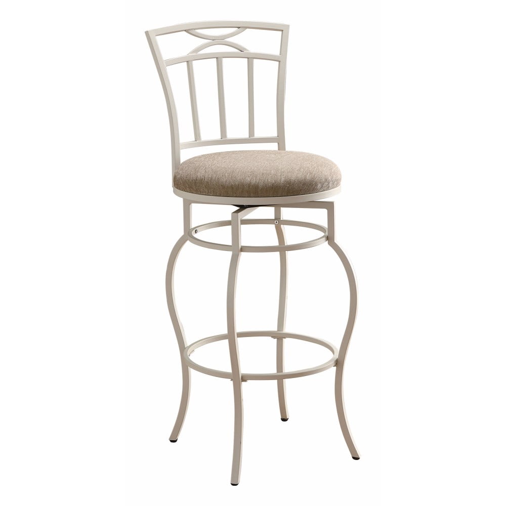 Egg shell Bar Height Stool, Cream & White - Walmart.com