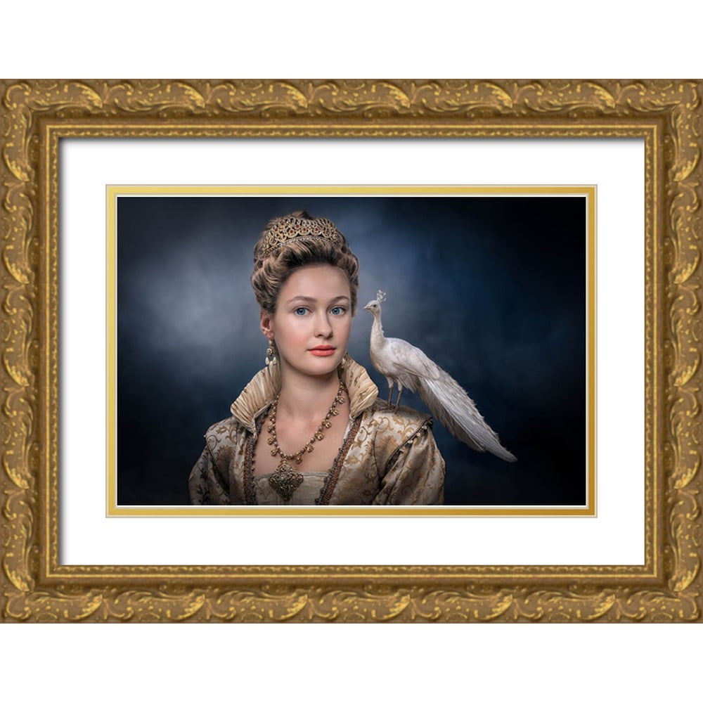 Egger, Marcel 14x11 Gold Ornate Wood Framed with Double Matting Museum Art Print Titled ...