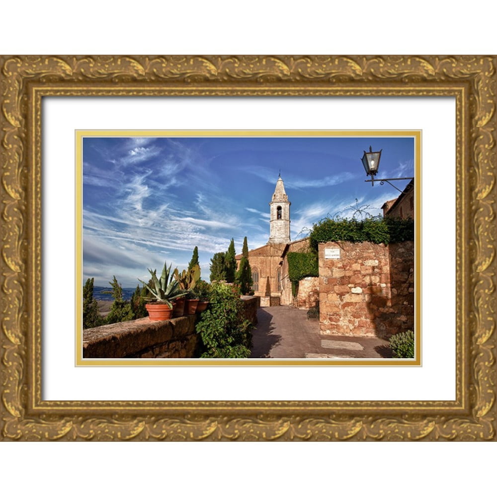 Eggers, Julie 14x11 Gold Ornate Wood Framed with Double Matting Museum ...