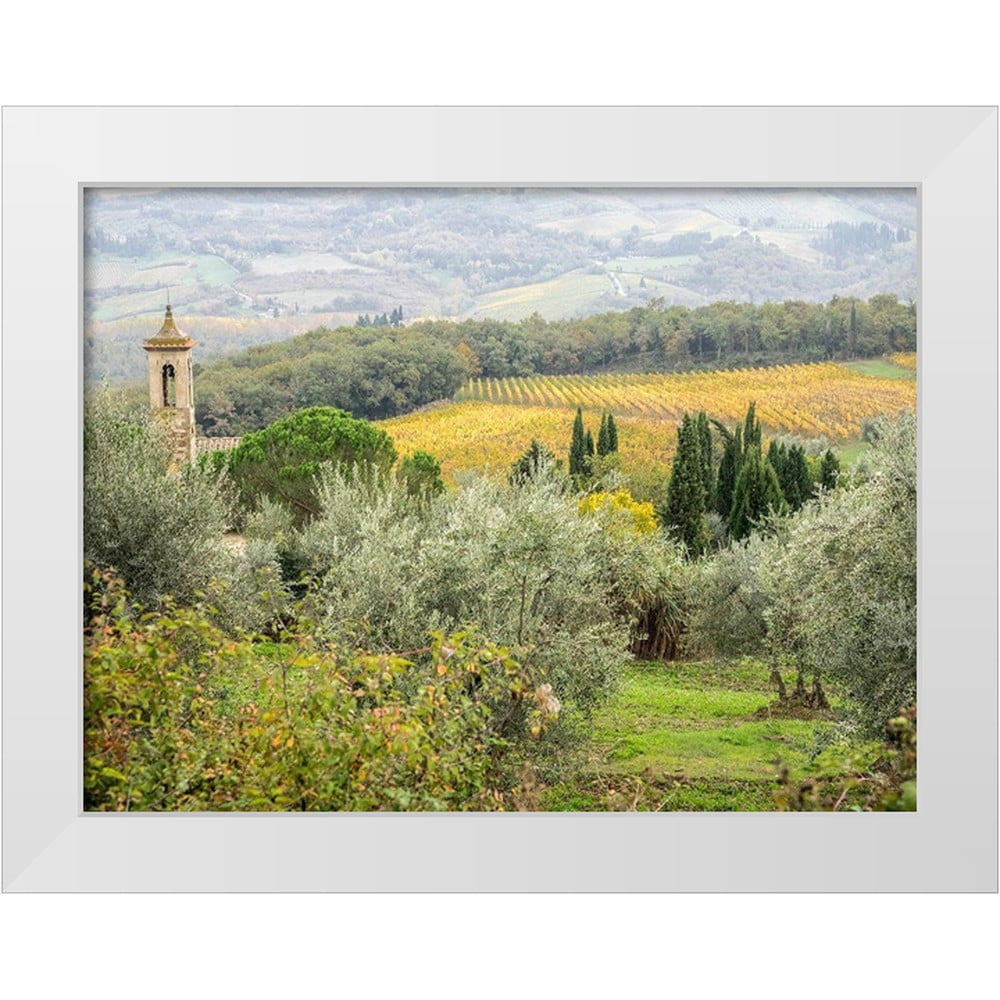 Eggers, Julie 14x12 White Modern Wood Framed Museum Art Print Titled ...