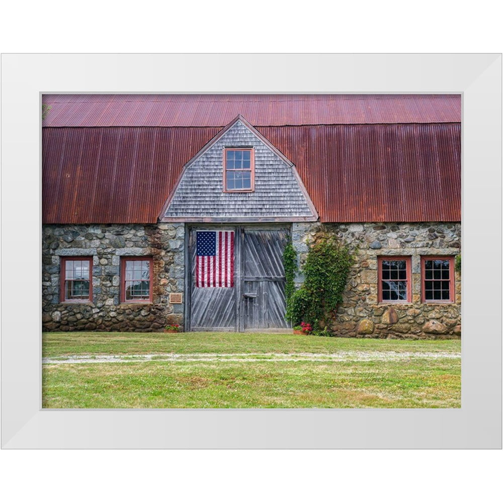 Eggers, Julie 18x15 White Modern Wood Framed Museum Art Print Titled ...