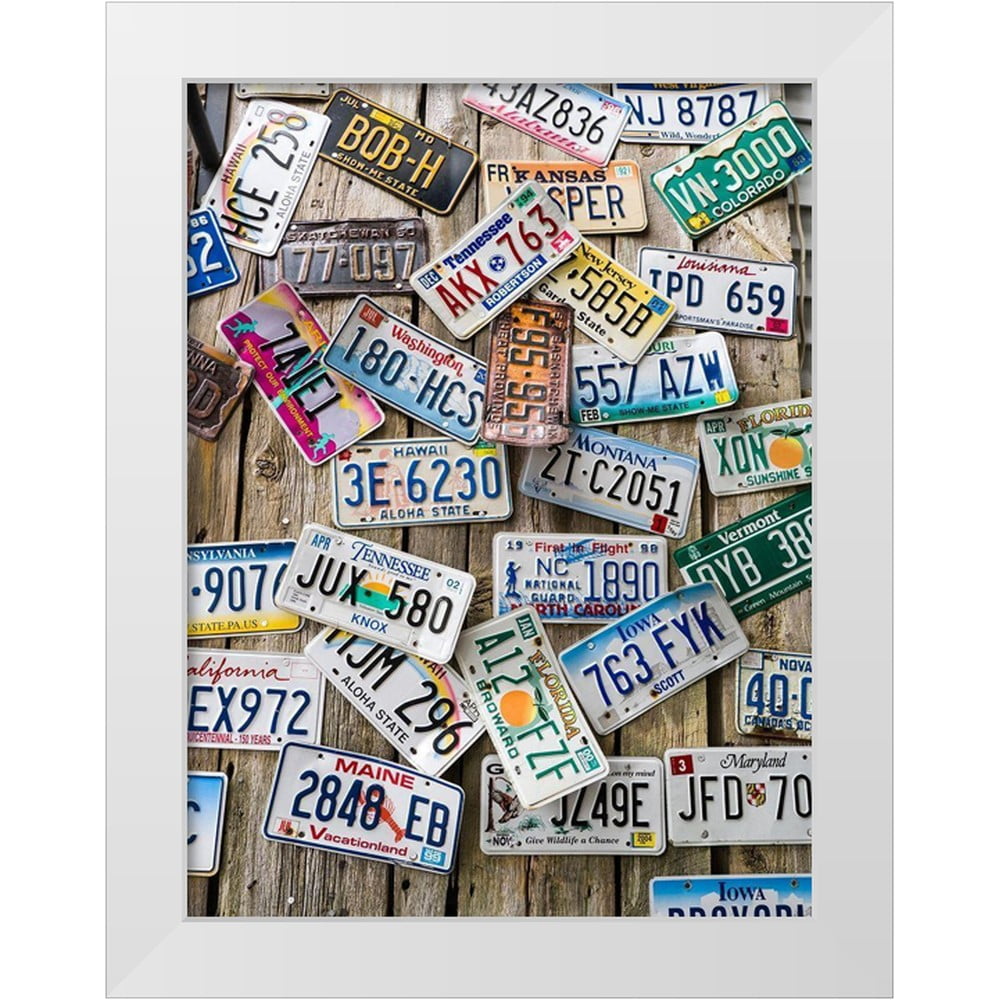 Eggers, Julie 19x24 White Modern Wood Framed Museum Art Print Titled ...