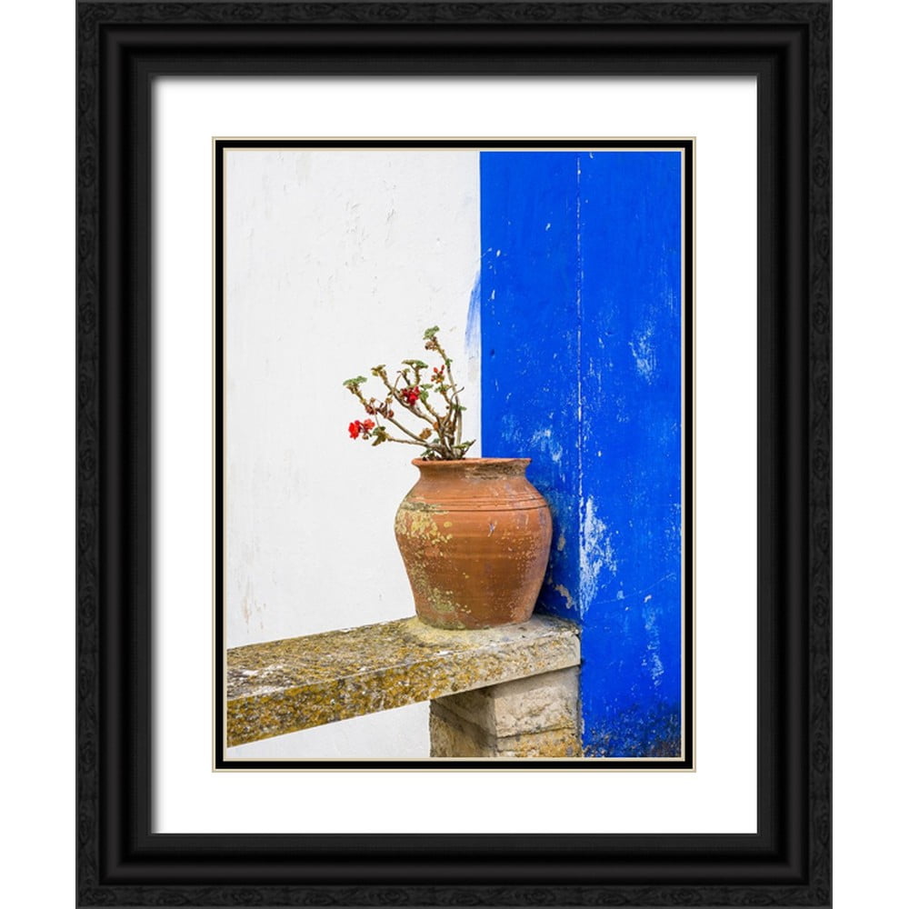 Eggers, Julie 25x32 Black Ornate Wood Framed with Double Matting Museum ...