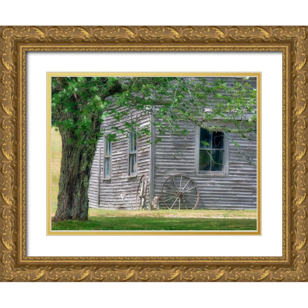 Eggers, Julie 32x25 Gold Ornate Wood Framed with Double Matting Museum ...