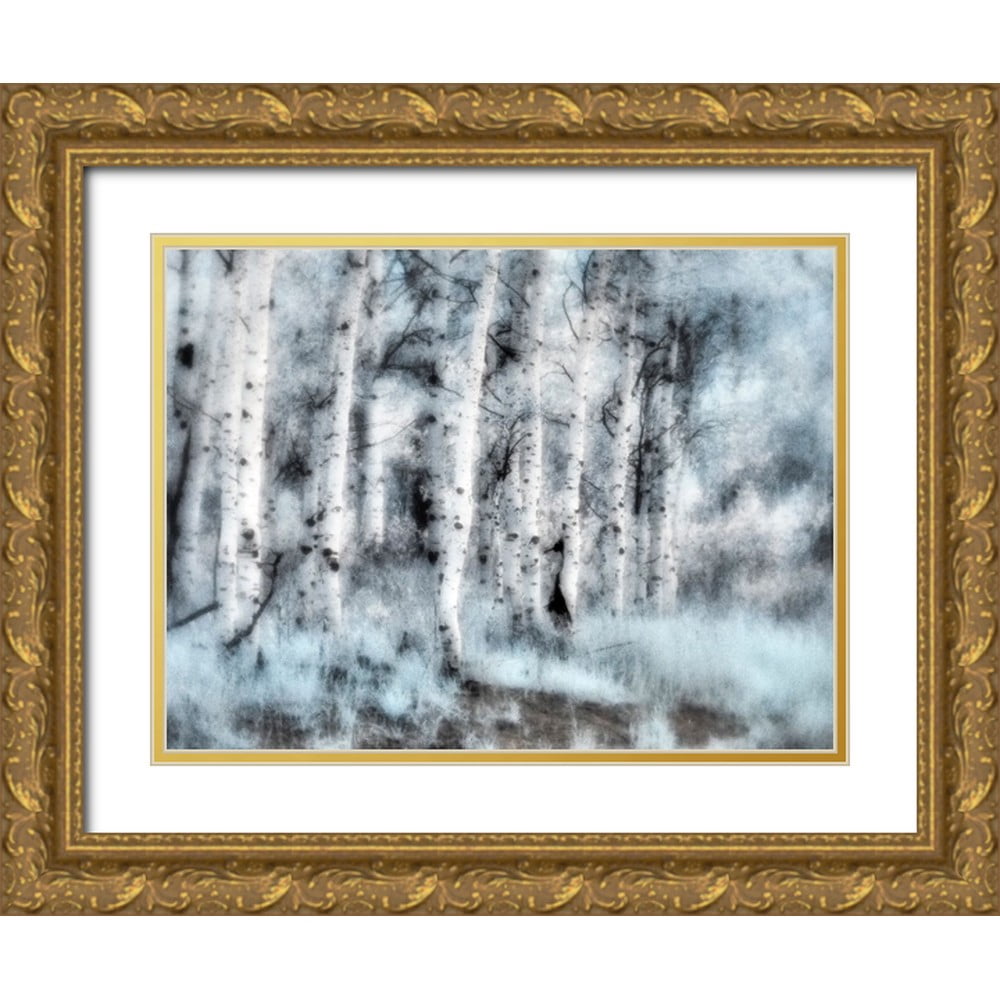 Eggers, Terry 14x12 Gold Ornate Wood Framed with Double Matting Museum ...