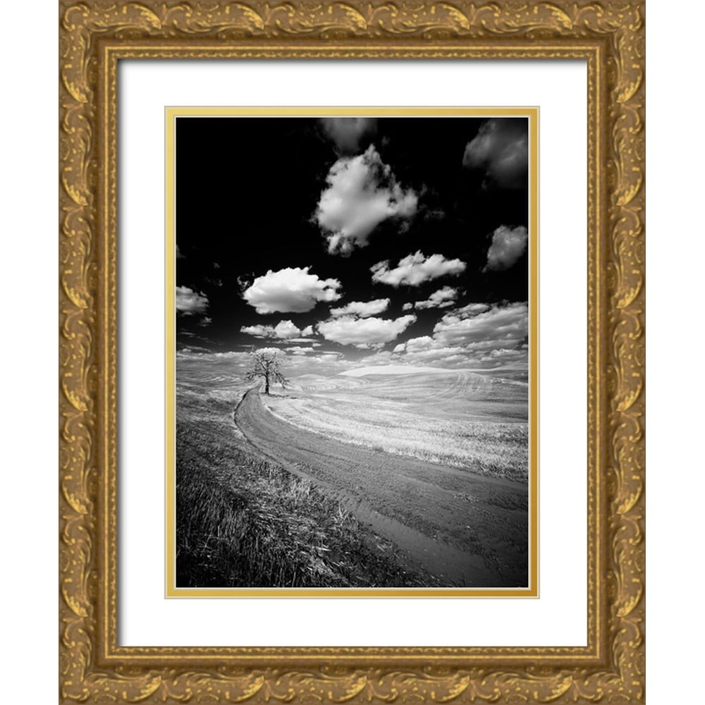 Eggers, Terry 25x32 Gold Ornate Wood Framed with Double Matting Museum ...