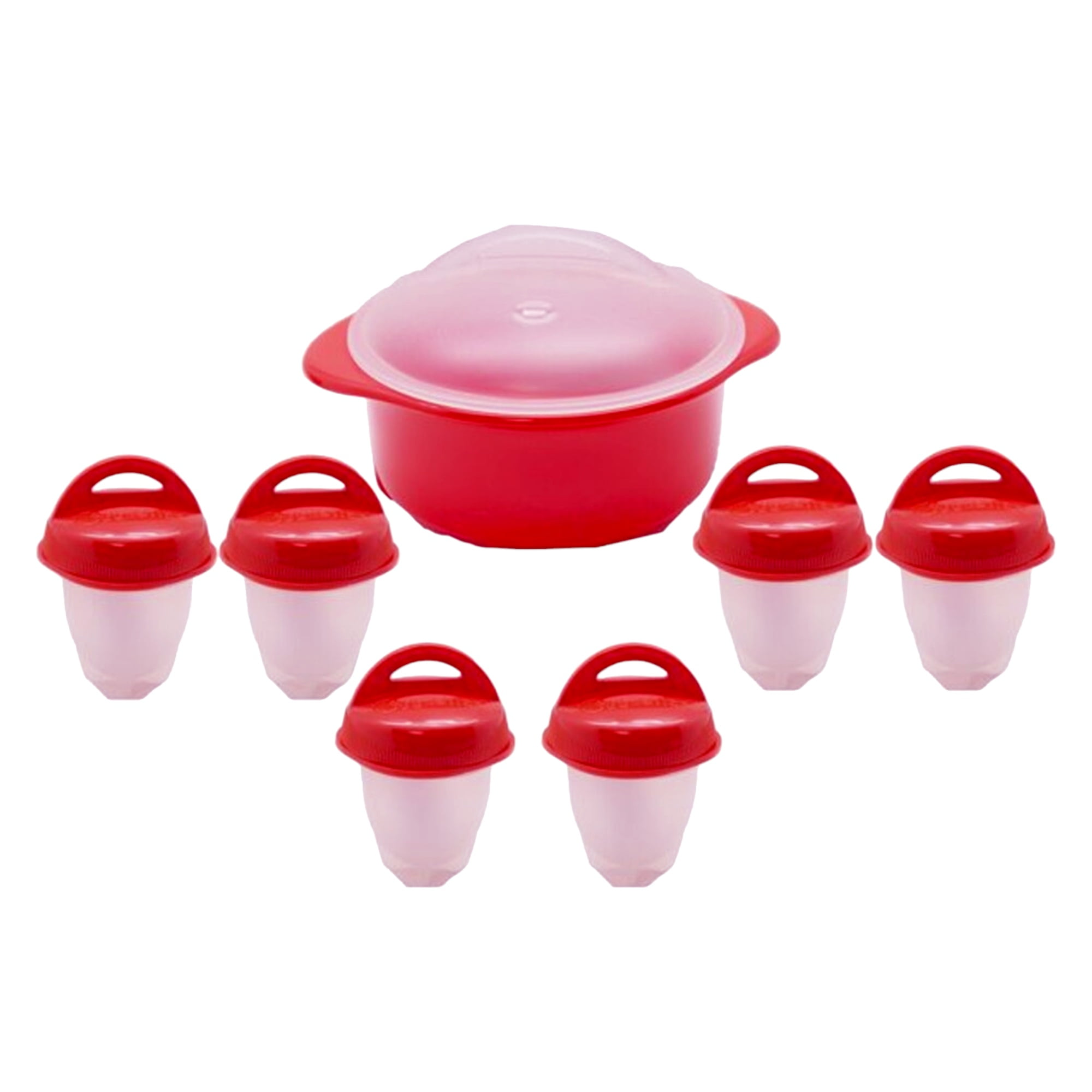Egglettes Pod Maker - BPA Free Silicone Hard-Soft Boiled Egg Cooker ...