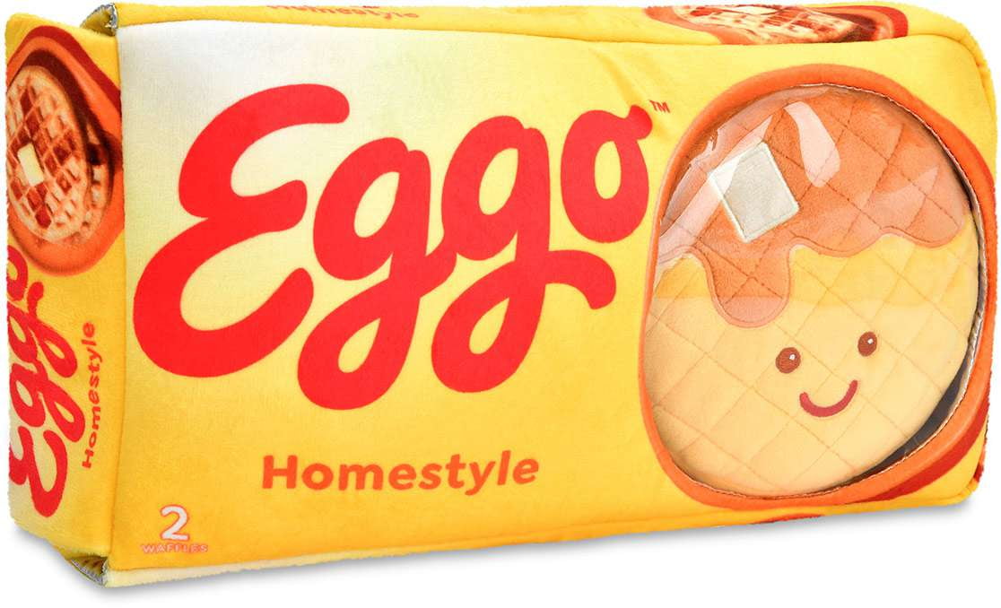 Eggo Waffle Packaging Plush Set - Walmart.com