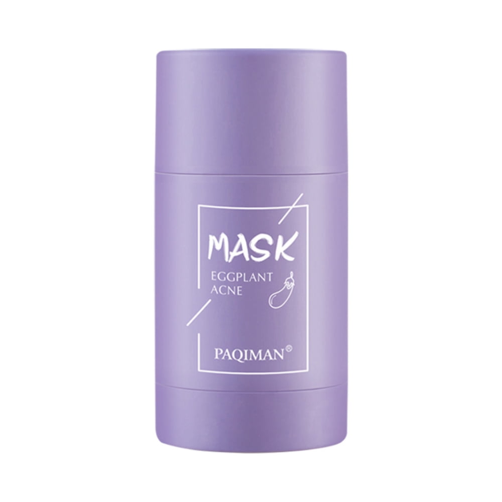 Eggplant Purifying Clay Stick Mask, Deep Cleansing Moisturizing Anti ...