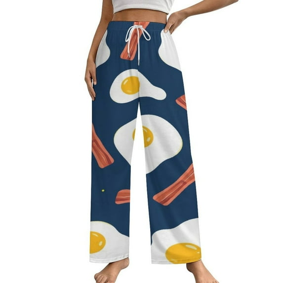 Eggs And Bacon(4) Women's Pajama Pants Casual Trousers - Walmart.com