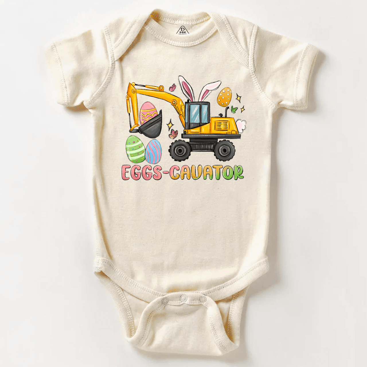 Eggs Cavator Easter Bodysuit Beepumpkin Cute Baby Onesie, BABY BODYSUIT ...