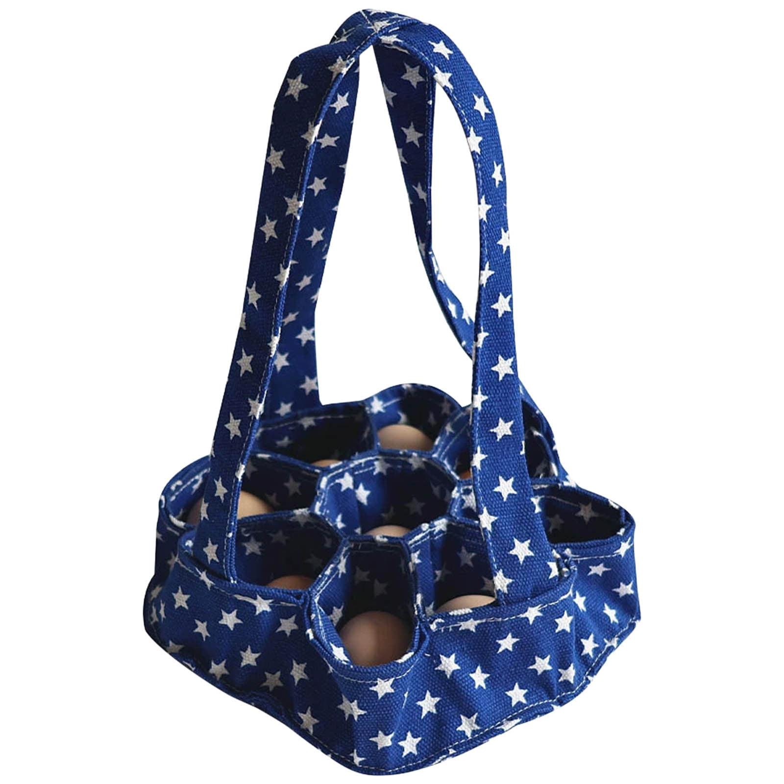 Eggs Collecting Bags, Mini Canvas Eggs Gathering Basket with 9 Pouches ...