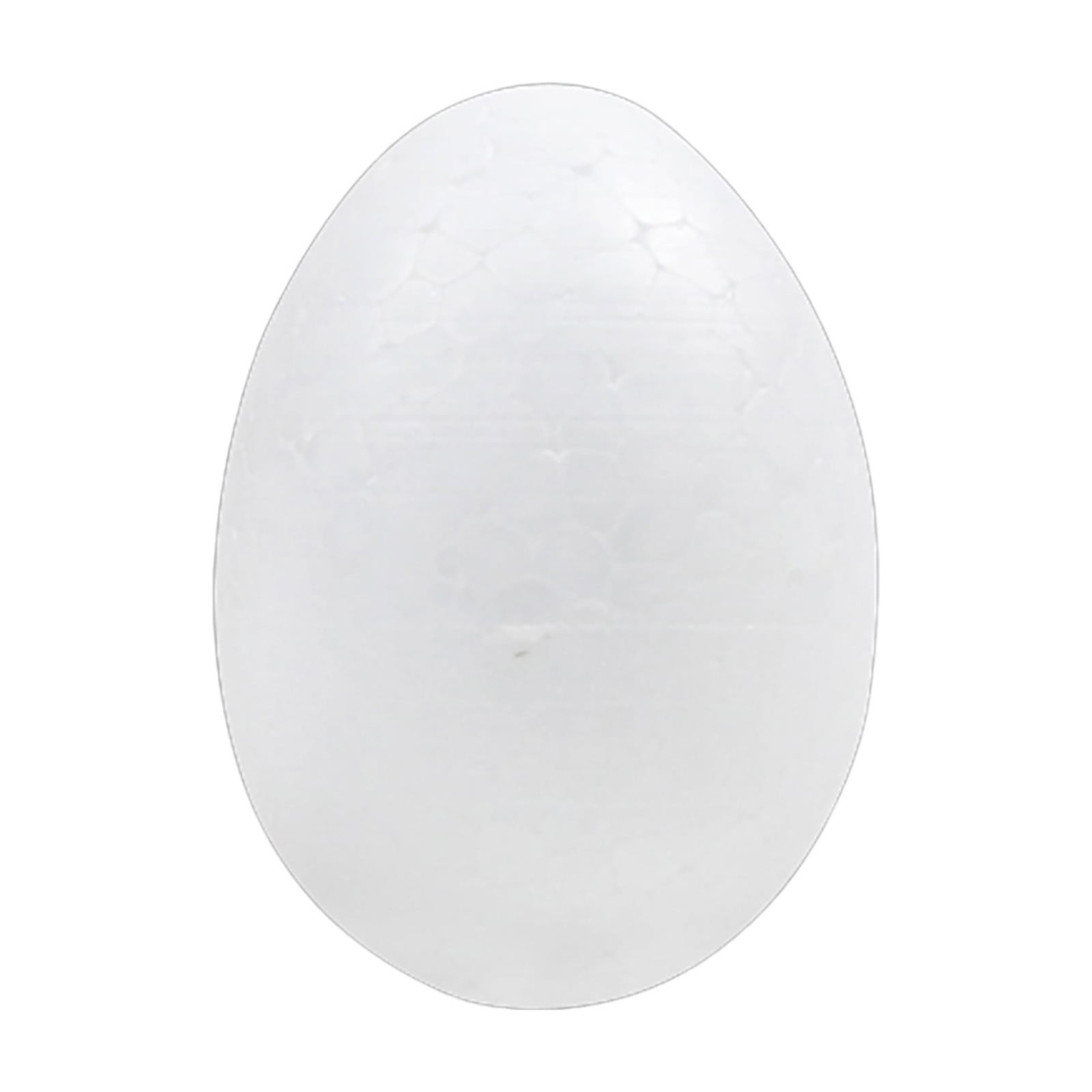 Eggs Easter Natural White Craft Polystyrene Eggs Painting Smooth Foam ...