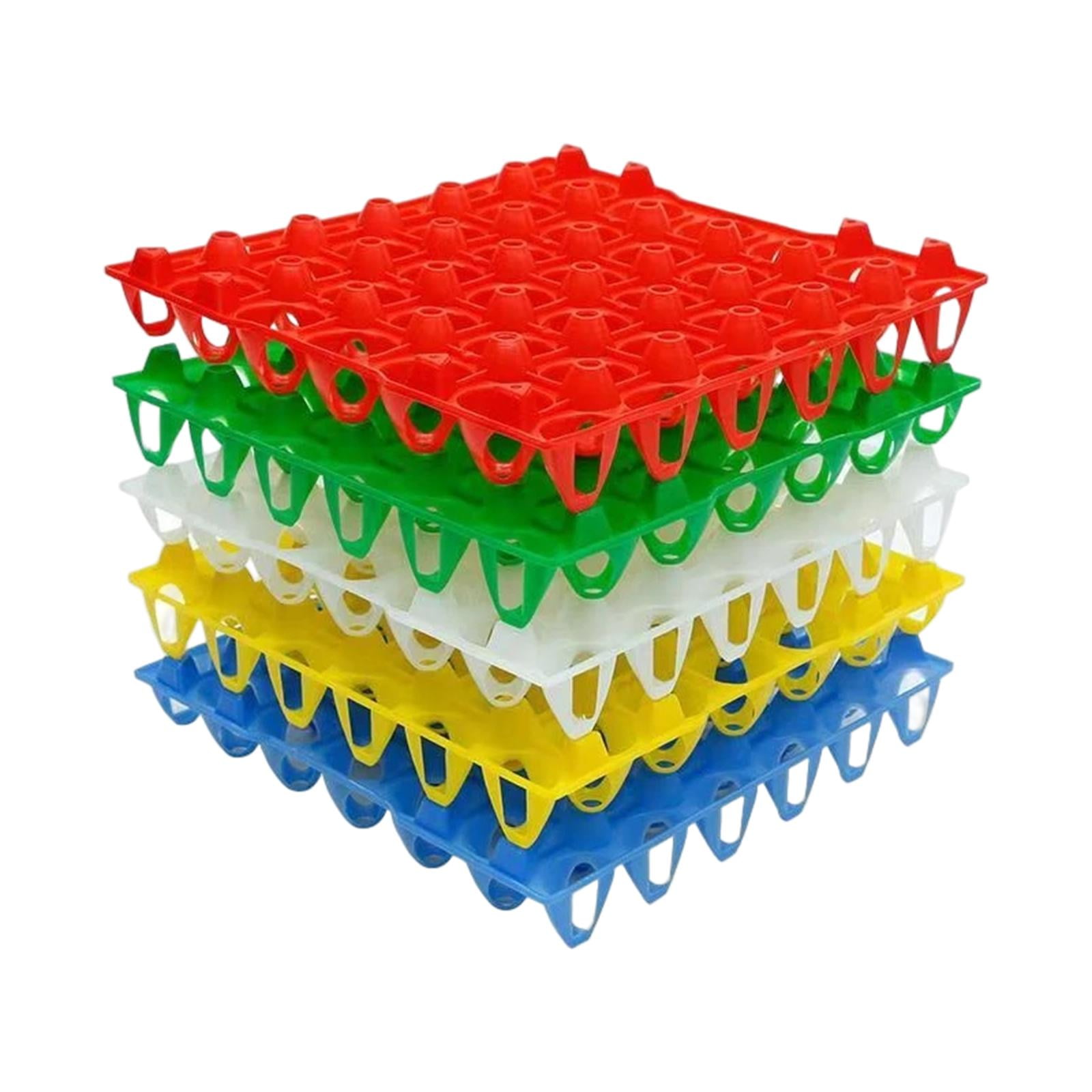 Eggs Holder,Egg Holder for Refrigerator 30 Grids Eggs Tray,Fridge Egg ...