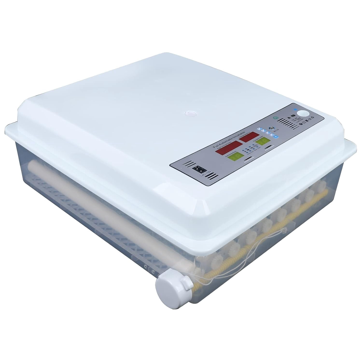 Eggs Incubator, 64 Eggs LCD Digital Automatic Incubator with Egg ...