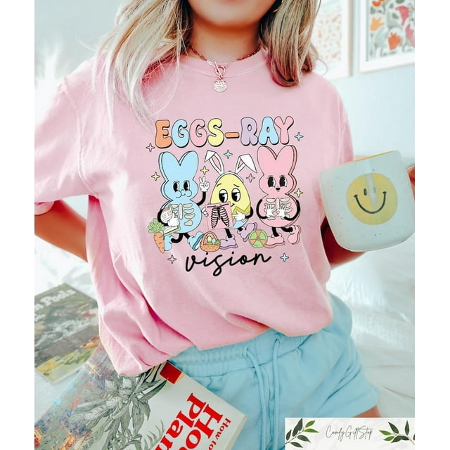 Eggs Ray Vision Nurse T-shirt, Technologist Easter Gift, Xray Rad Nurse ...