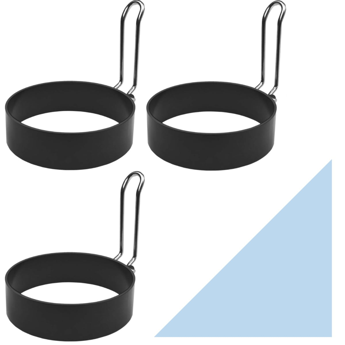 Eggs Rings, 4 Pack Stainless Steel Egg Cooking Rings, Pancake Mold for ...