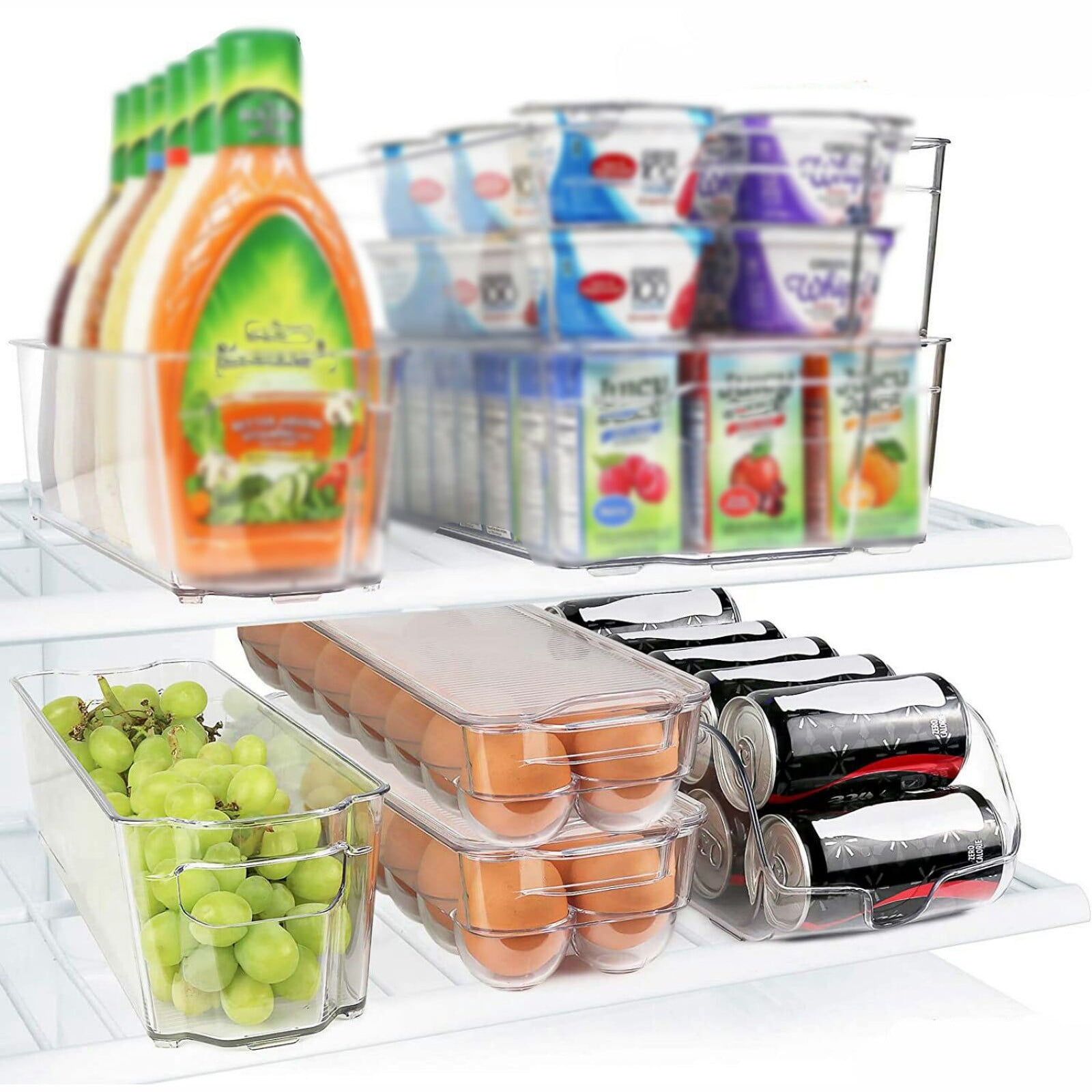 Eggs Storage Box, Food Container, 14-egg Capacity, Bpa-free Plastic ...