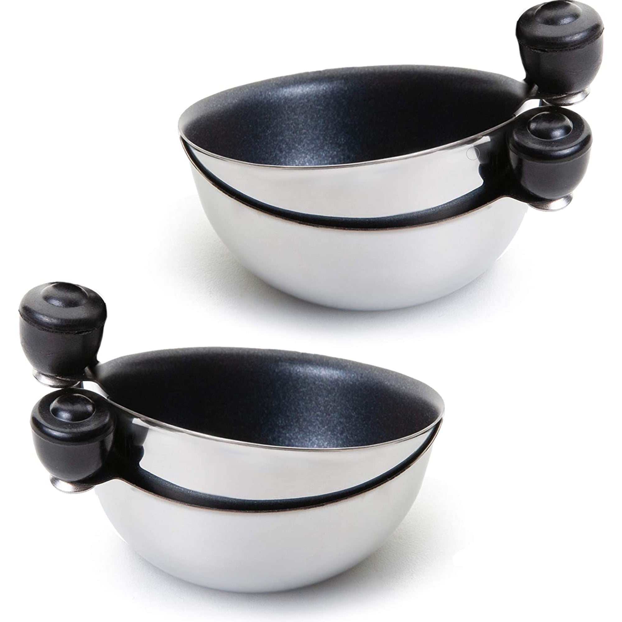 Eggssentials Egg Poacher Replacement Cups Stainless Steel Poached Eggs ...