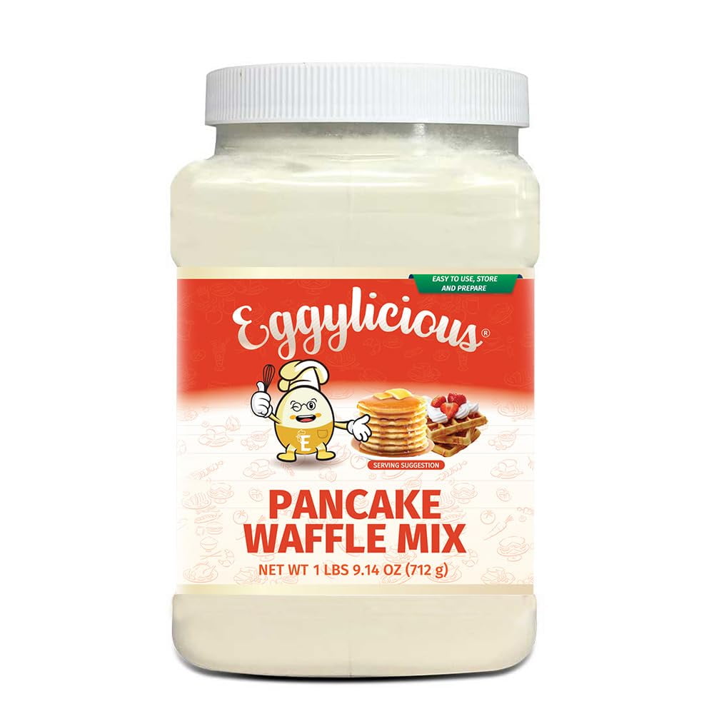Eggylicious Pancake/Waffle Mix - YPF5 Made w/Premium Ingredients ...