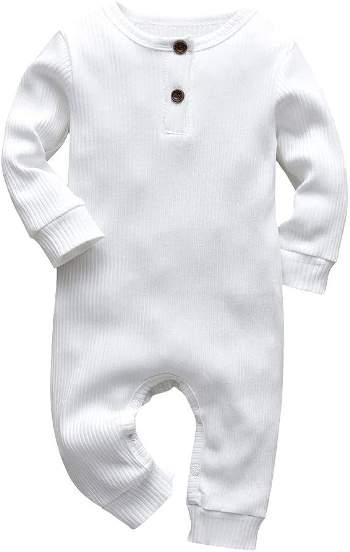 Eghunooy Baby Boy Girl Solid Color One Piece Romper Jumpsuit Outfits Clothes - Walmart.com