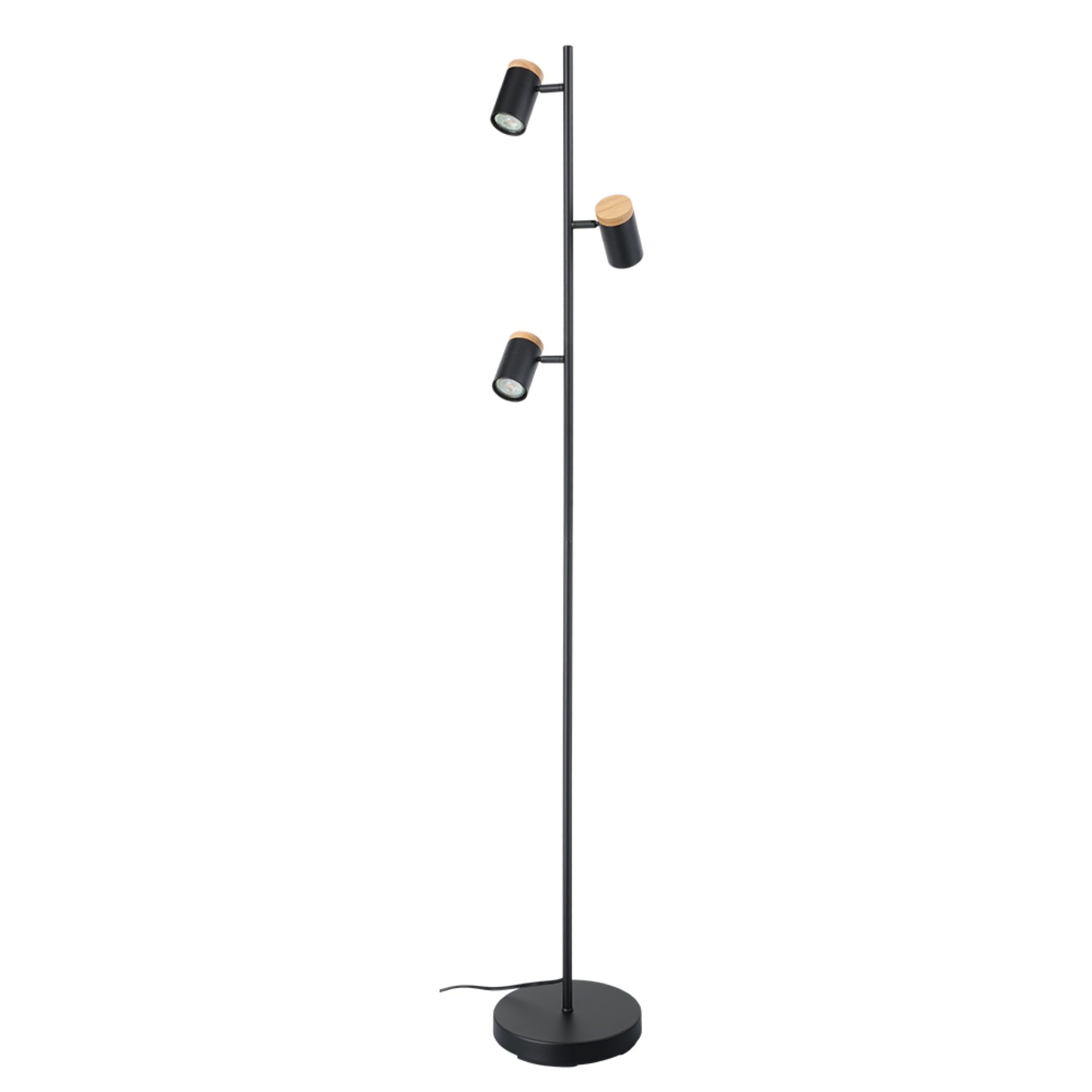 Eglo 205831A Chatterton 3 Light 64" Tall Spotlight Floor Lamp ...
