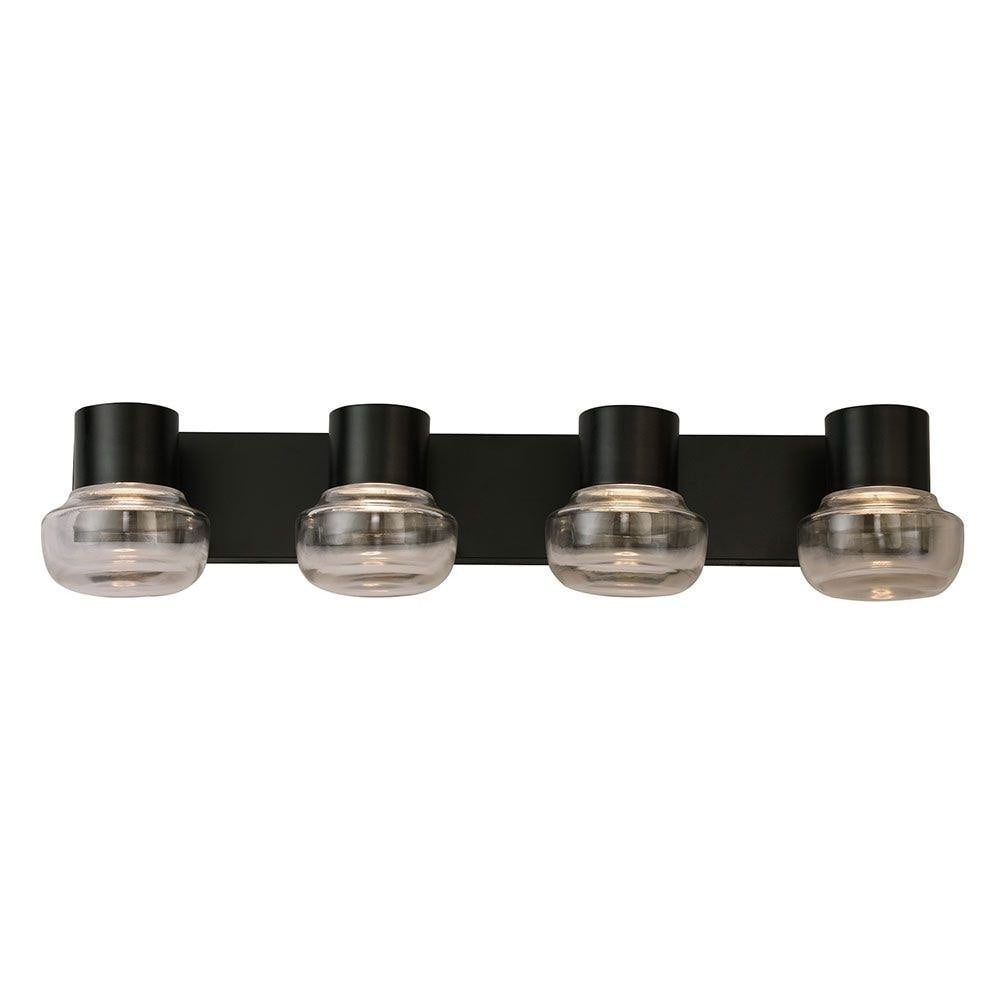 Eglo Lighting - Belby - 30.87 Inch 40W 4 LED Bath Vanity-Black Finish ...