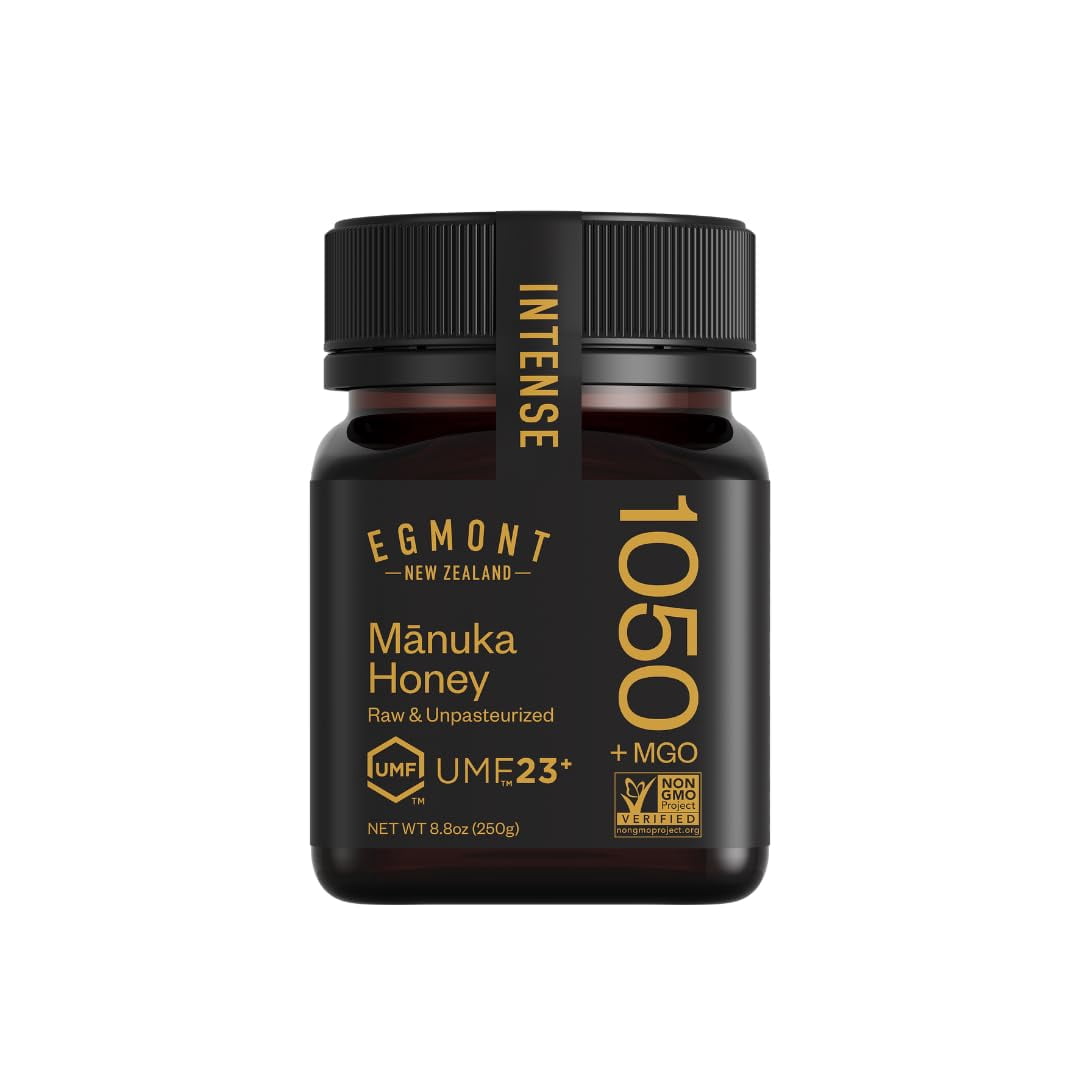 Egmont Honey Manuka UMF GGA1 23+ 8.8oz (250g) NON-GMO, Kosher, Recycled ...