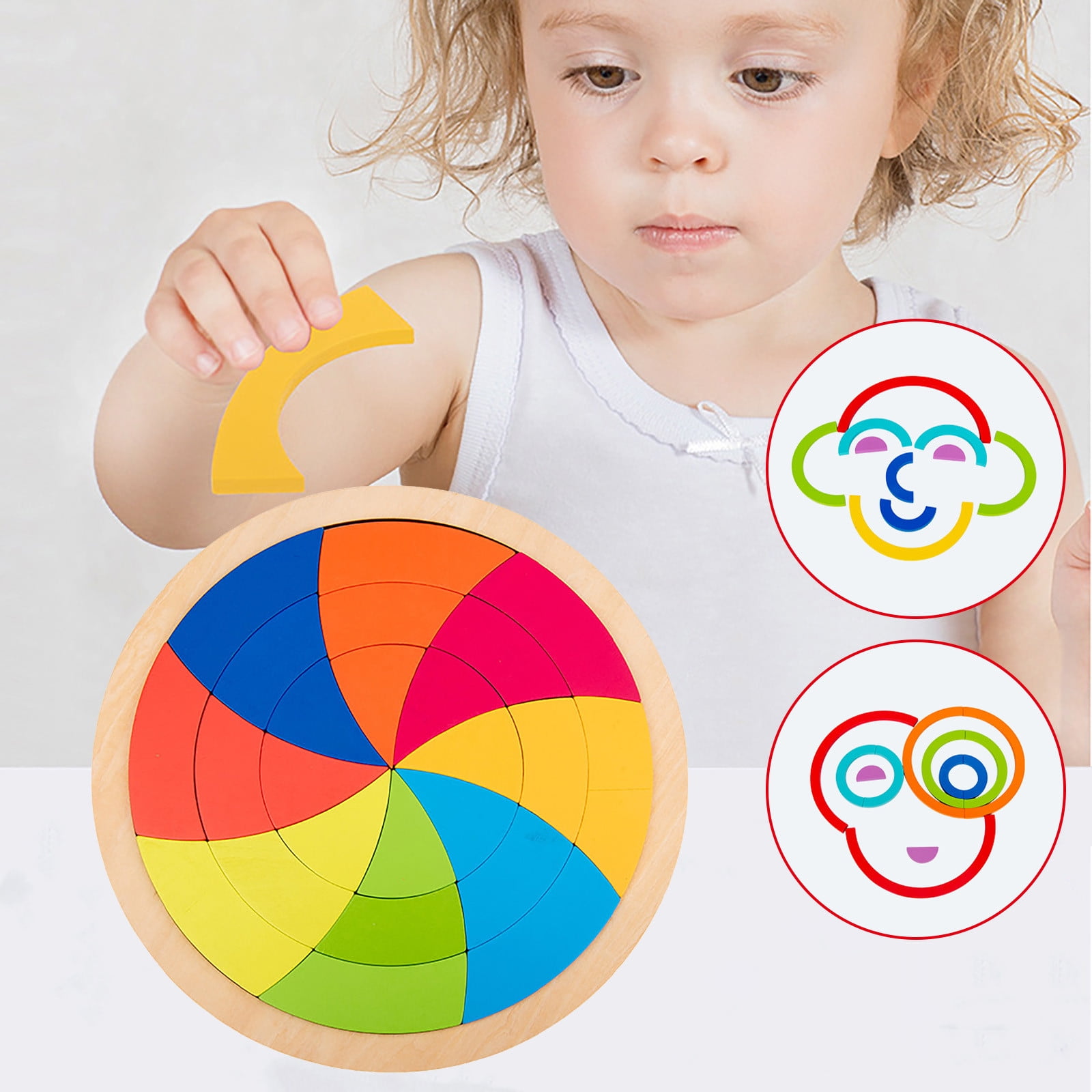 Egmy Building Blocks Early Childhood Education Tangram Variety Shape ...