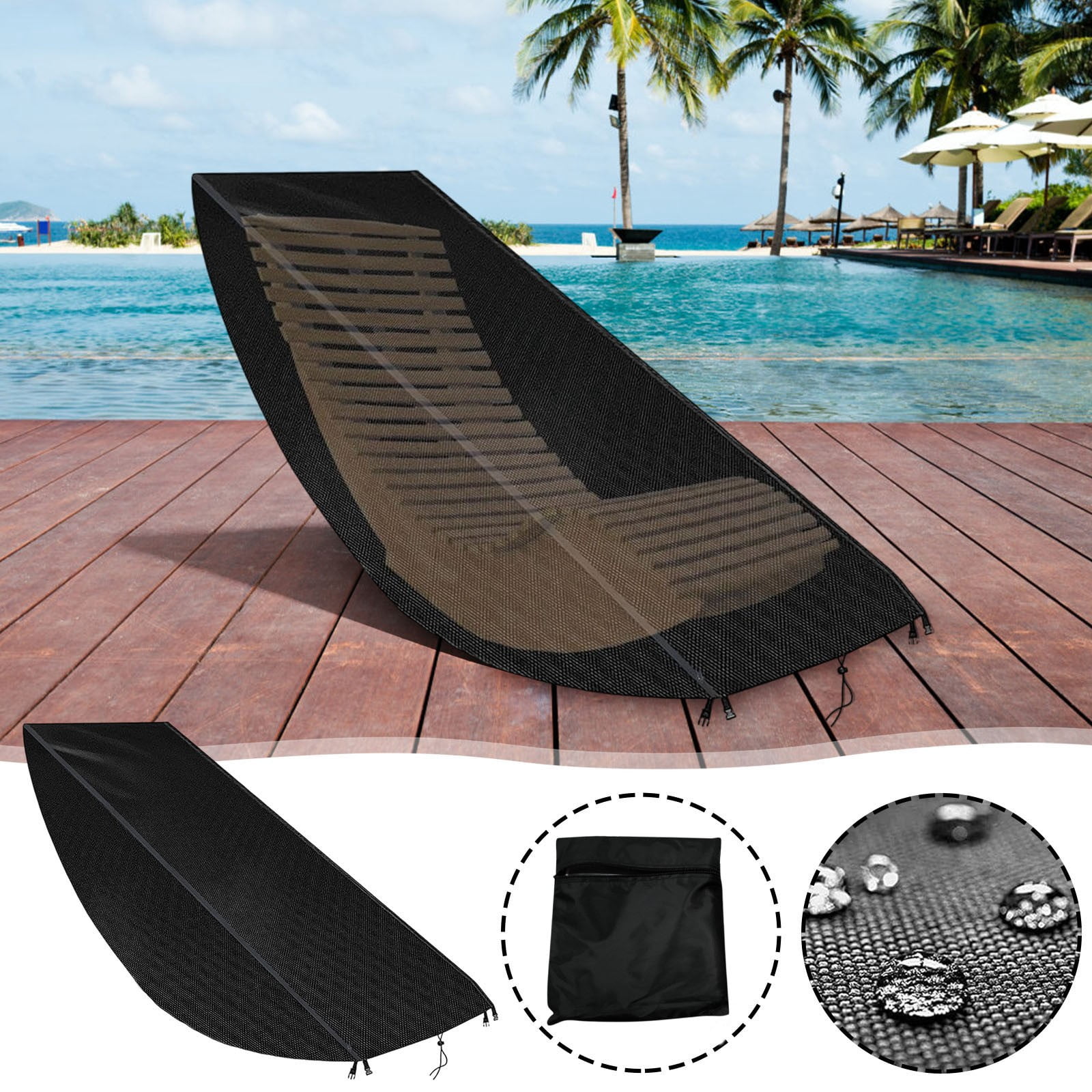 Egmy1 Cover For Saunas Lounger Rocking Lounger Garden Furniture Cover ...
