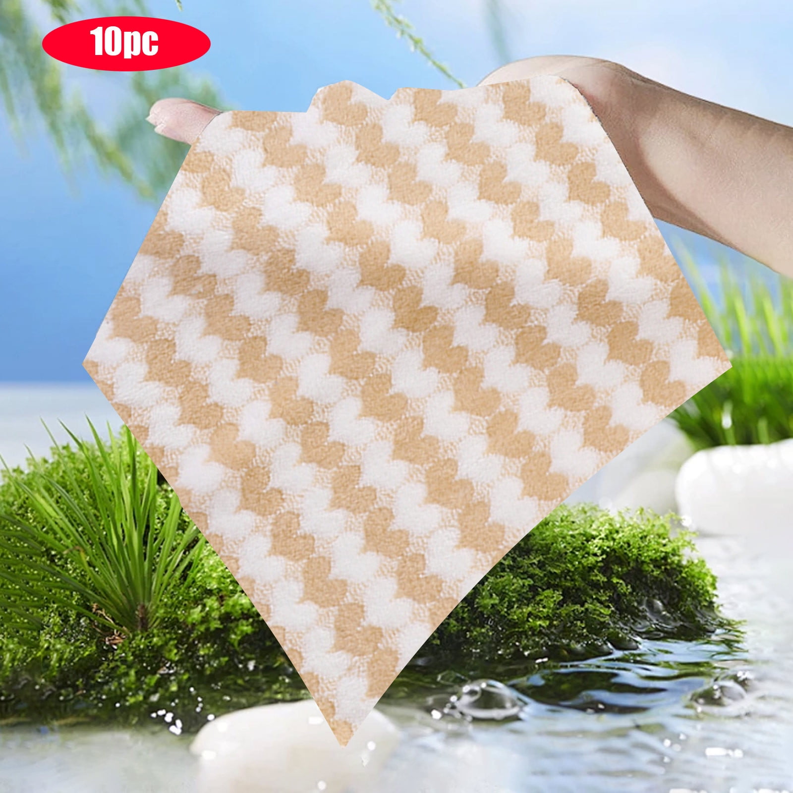 Egmy1 Hand Drying Towels Bathroom Kitchen Thickened Velvet Starfishs ...