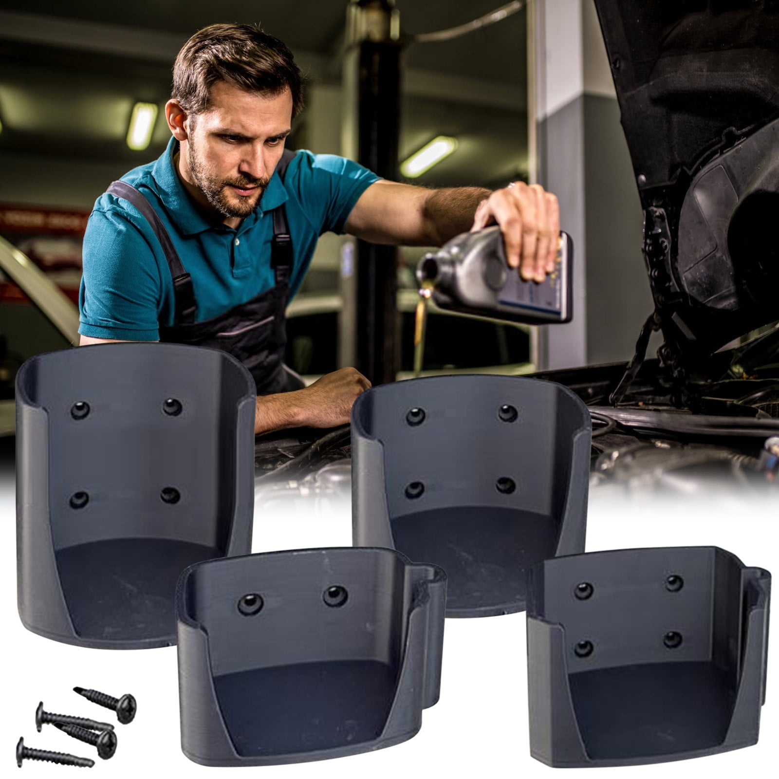 Egmy1 Magnetic Additive Holders Wall Additive Caddy Hanger With Two ...