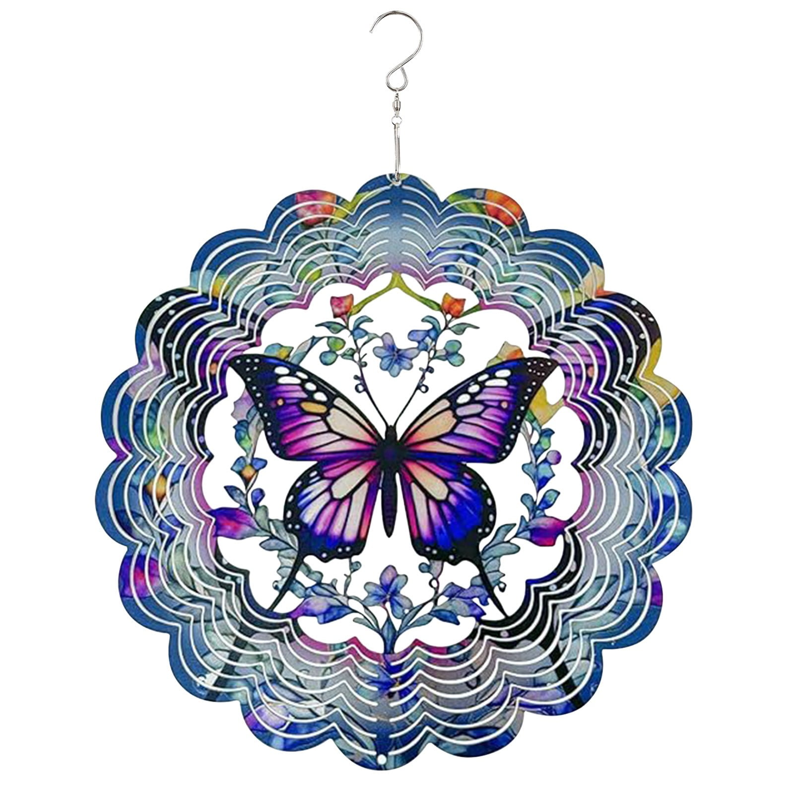 Egmy1 Style Rotating Decorations Outdoor Courtyard Garden Decorations ...