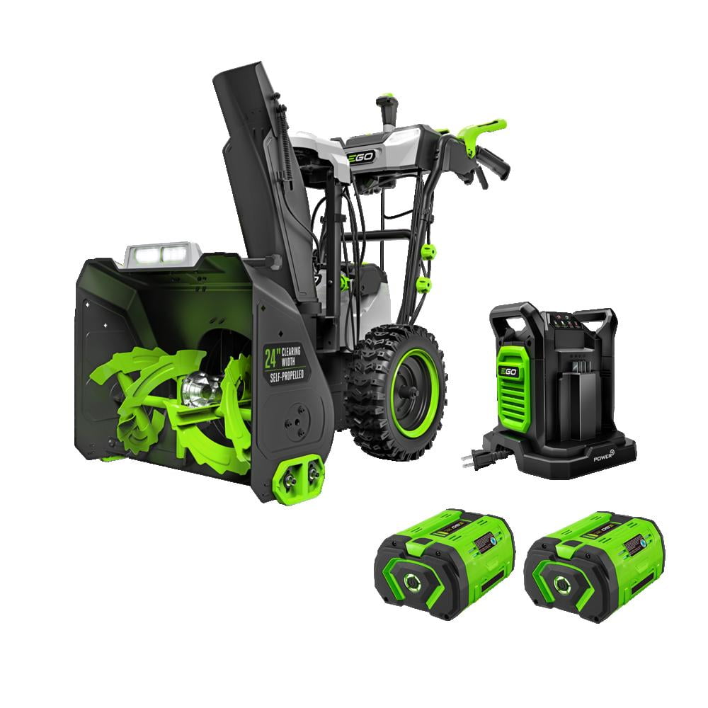 Ego 24 In Self Propelled 2 Stage Xp Snow Blower With Peak Power Kit