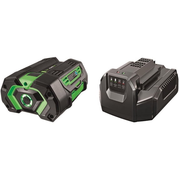 EGO, Power+ 56V Battery And Charger Starter Kit, 5 Ah ARC Lithium ...