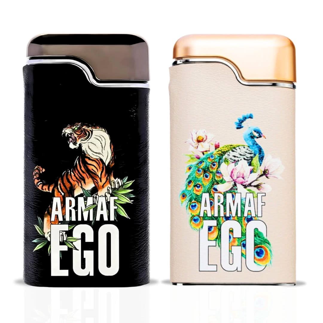 Ego Tigre for Men & Ego Exotic for Women Eau de Parfum Sprays 100ml (3. ...