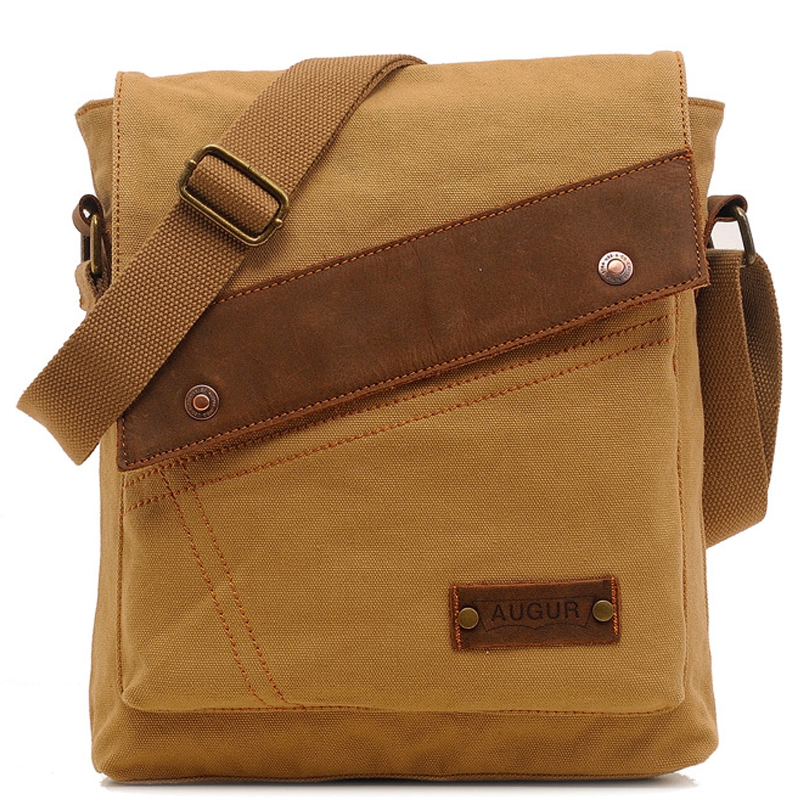 Egoelife Canvas Shoulder Bags for Men Small Crossbody Bags for Women ...