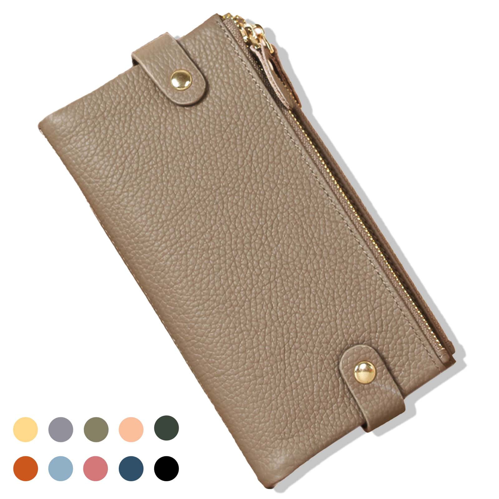 Egoelife Women Wallet Leather Tri-fold Ladies Purse Cute Small Zipper ...