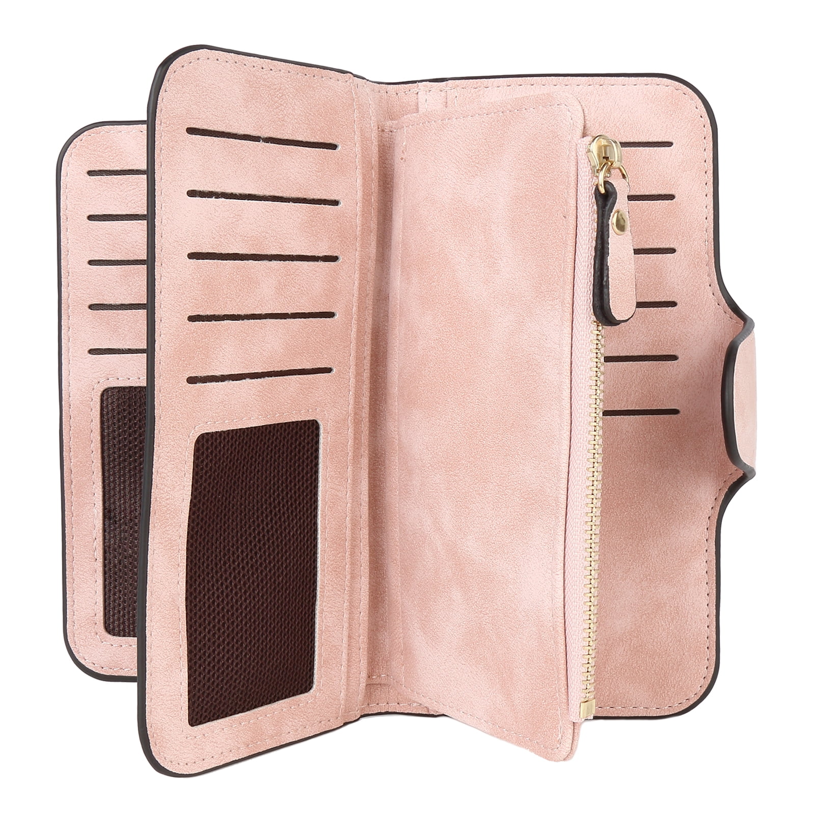 Egoelife Women Wallet Soft PU Leather Trifold Purse Large Capacity ...
