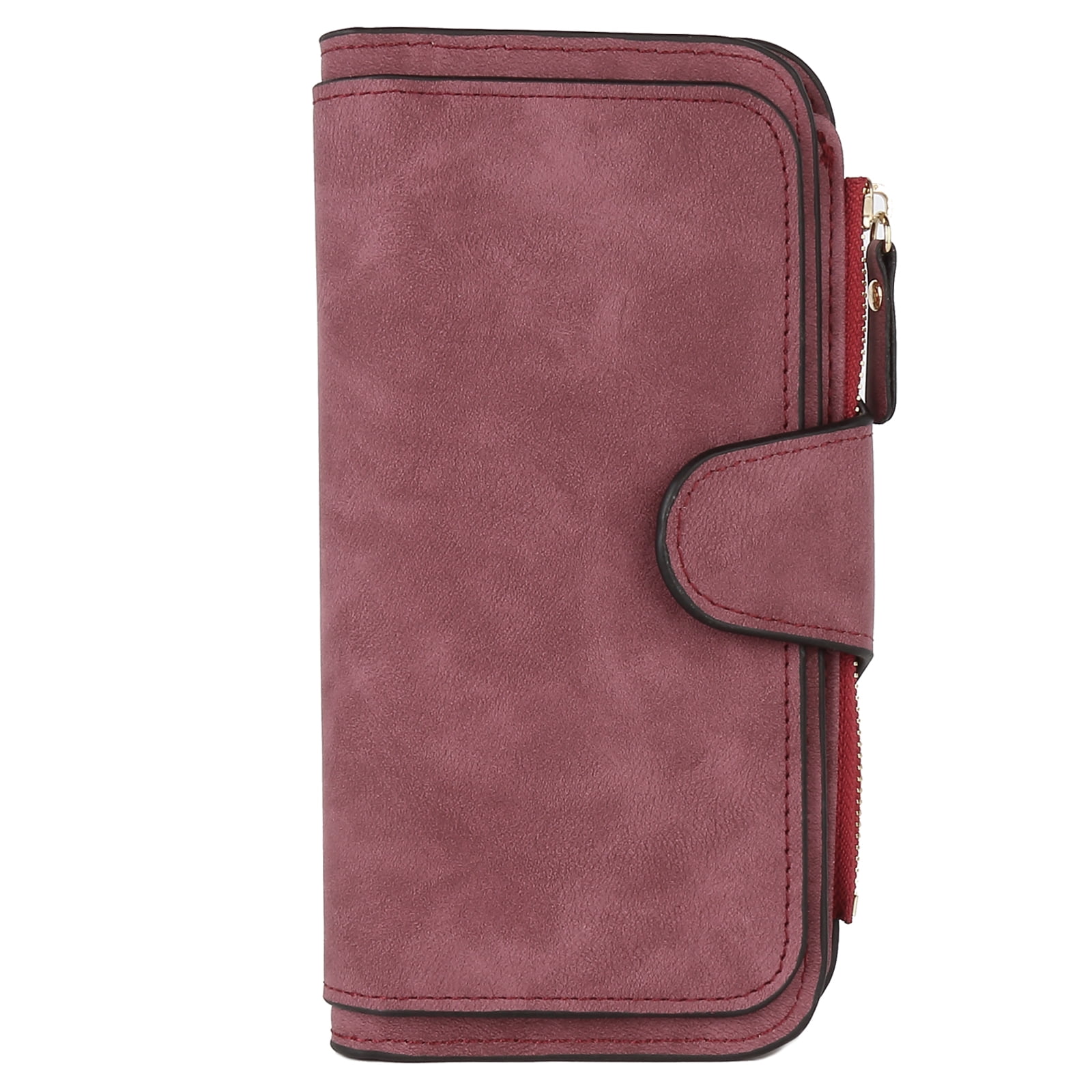 Egoelife Women Wallet Soft PU Leather Trifold Purse Large Capacity ...