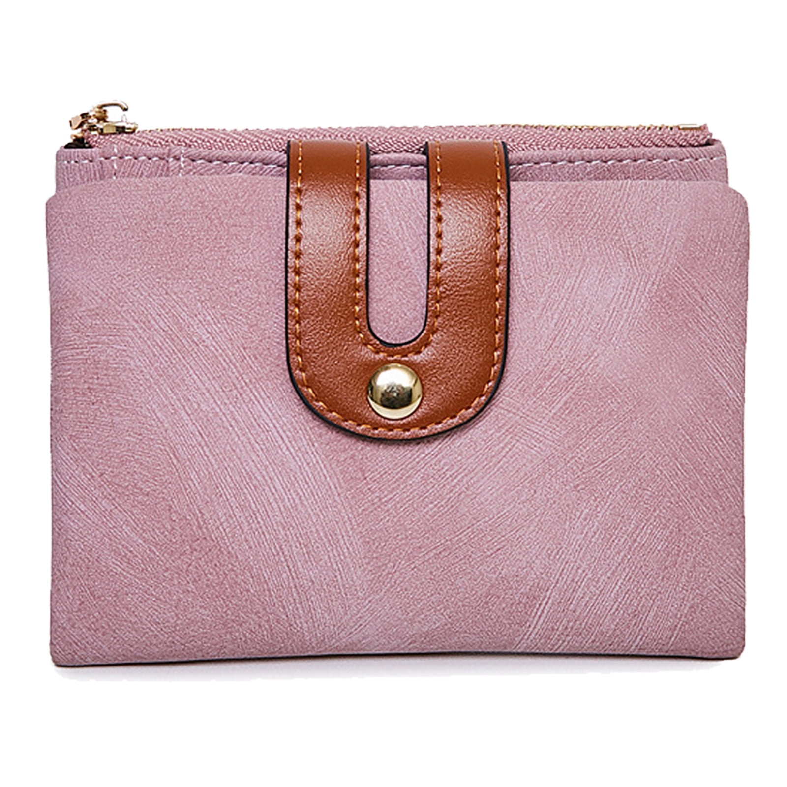 Egoelife Womens Wallets Small Bifold Leather Purse for Women Mini Thin ...