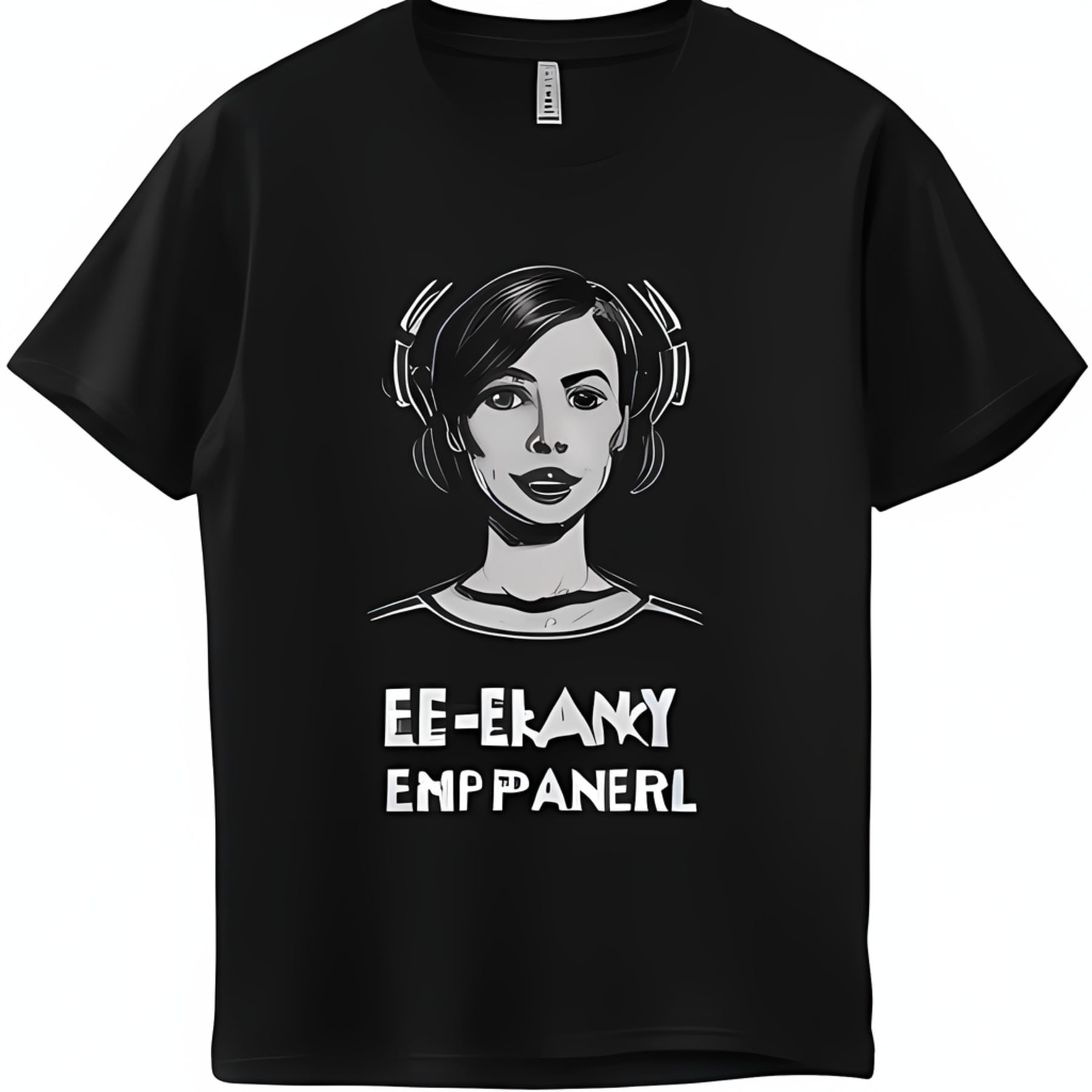 Egon Schiele Style Vector Graphic Black T-Shirt EMEastern Empire Design ...