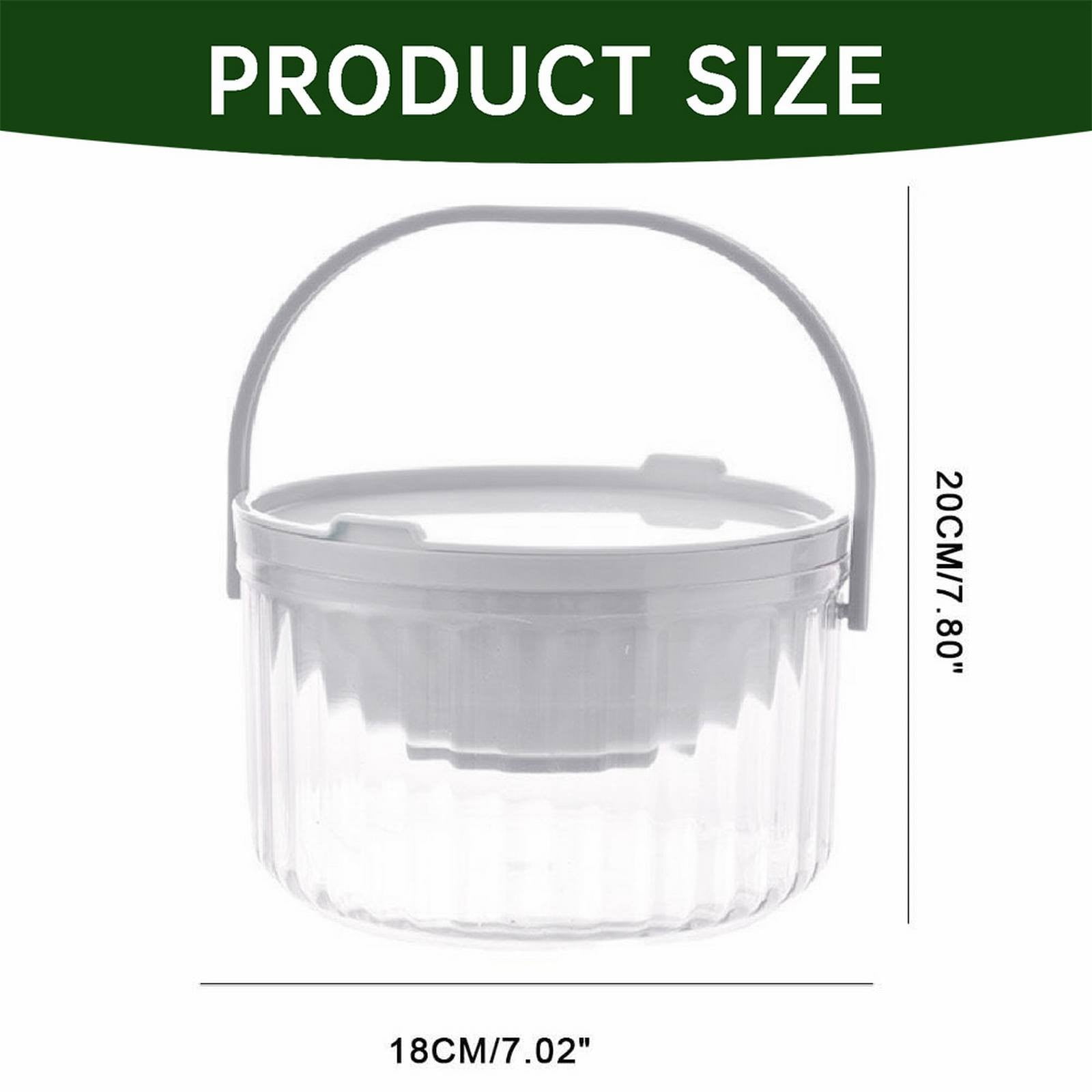 Egooesam Chilled Serving Bowl Chilled Dip Bowl 30oz Ice Serving Bowl ...