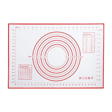Mainstays Reusable Silicone 24"x 18" Pastry Mat with Measurements ...