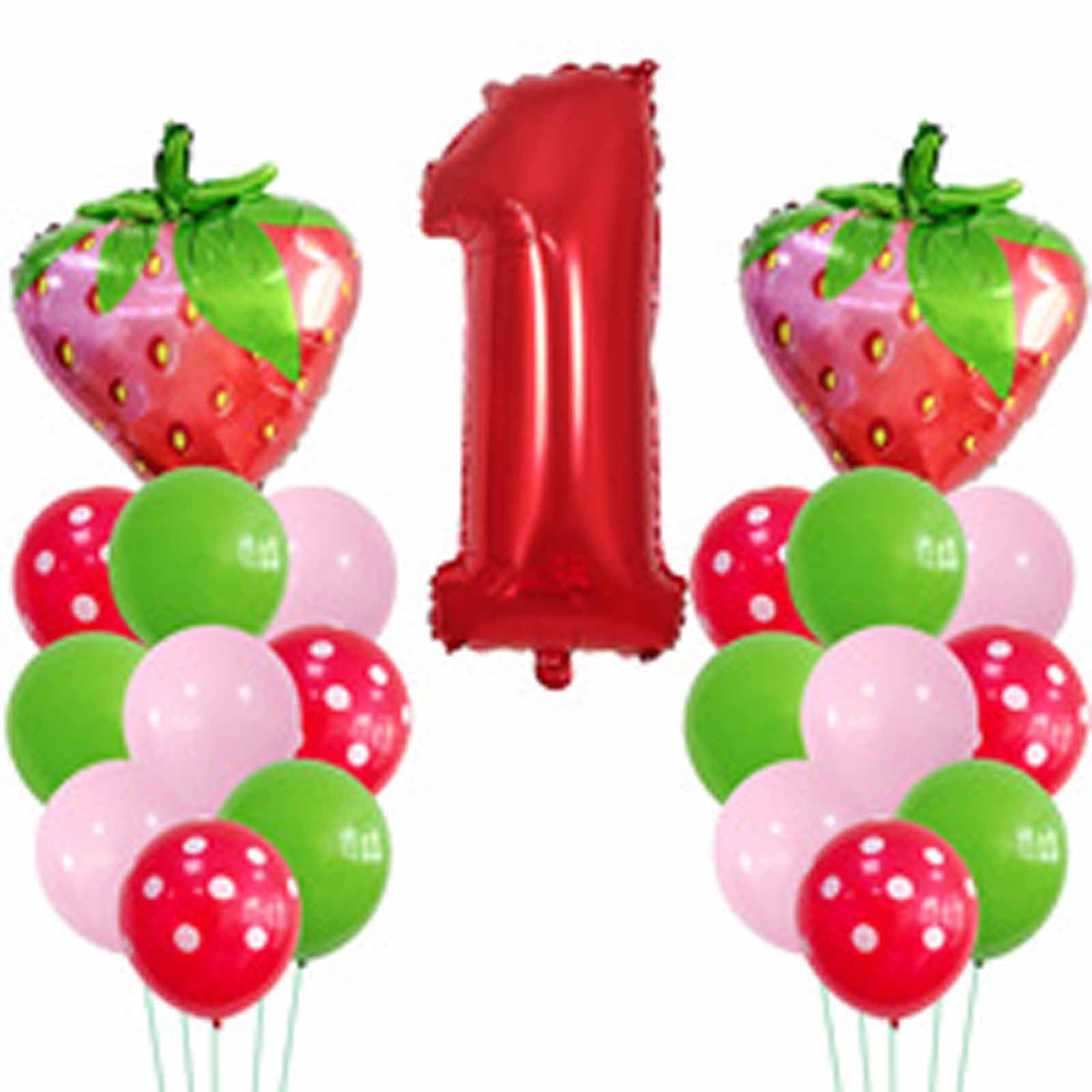 Egooesam Party Decorations,Twinkseal Strawberry Party Decorations 1 Set ...