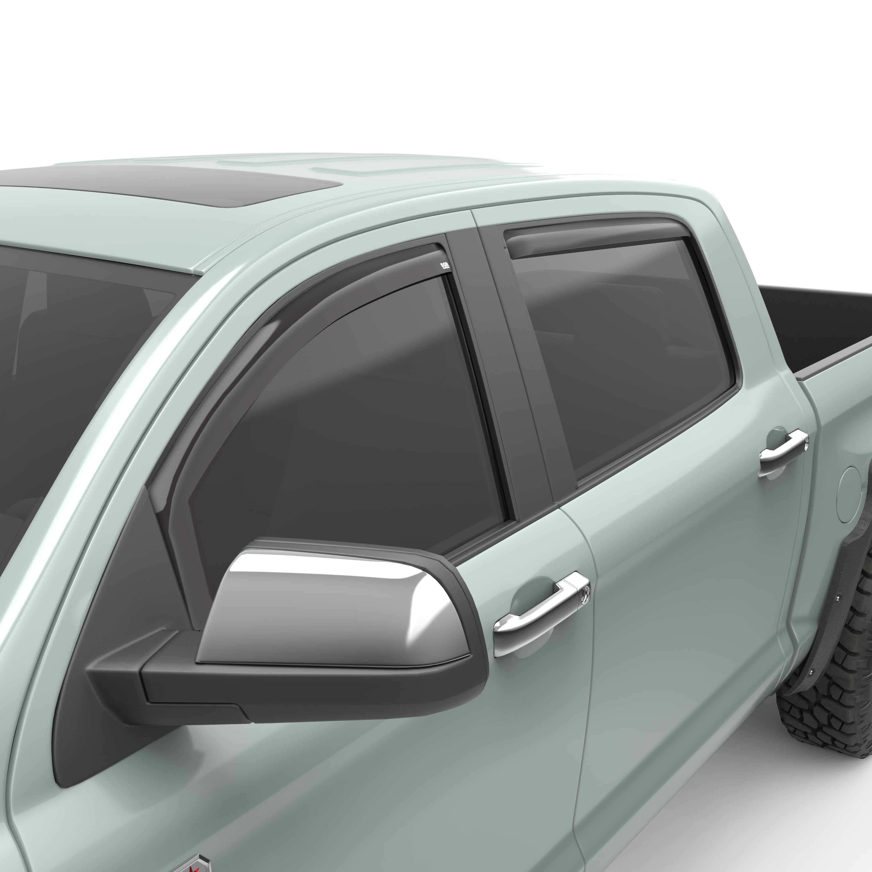 Egr 07-13 Tundra Crew Max 4-Piece In Channel Slimline Windowvisors ...