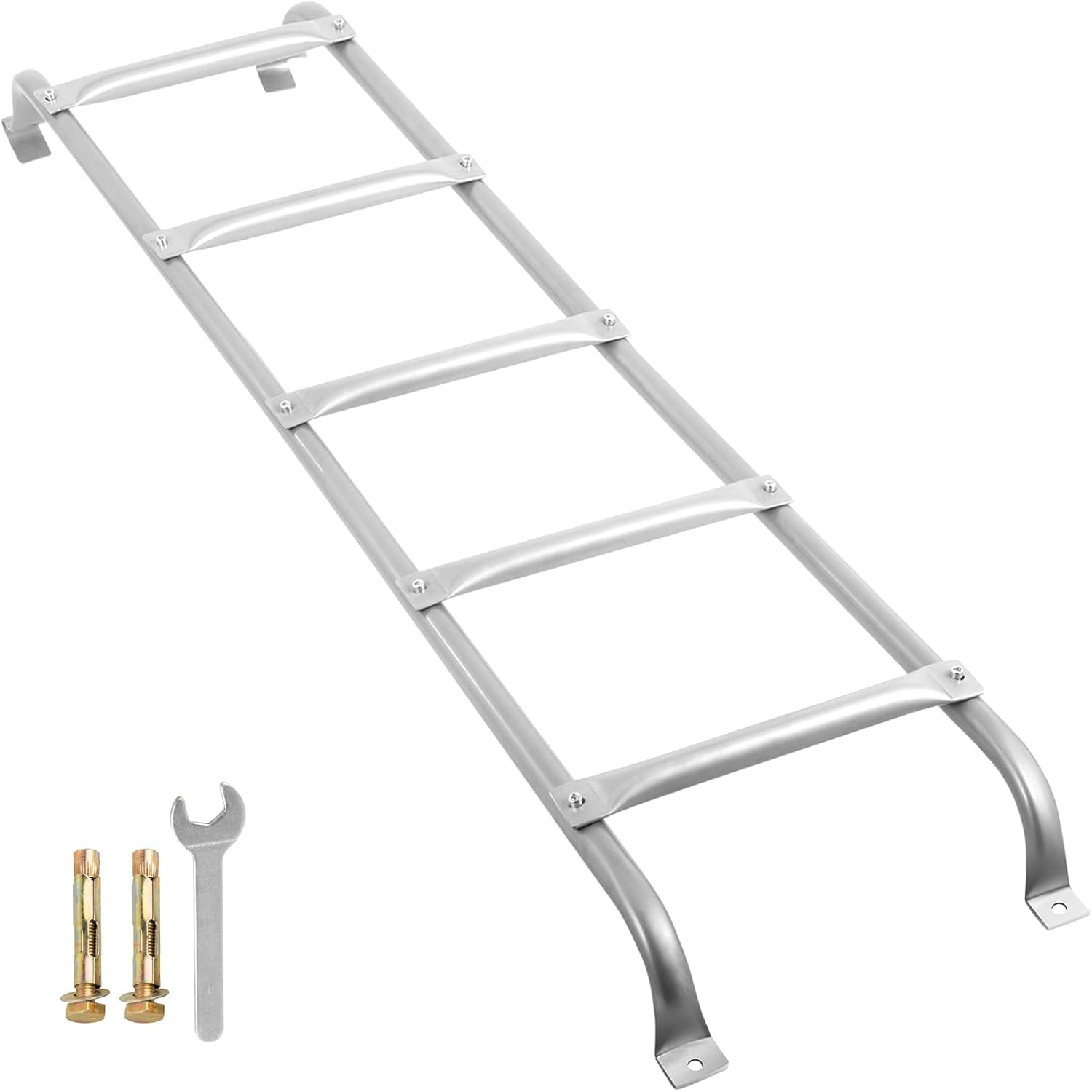Egress Ladder 5-Step Basement Egress Ladder, 400LBS Load Capacity Metal ...