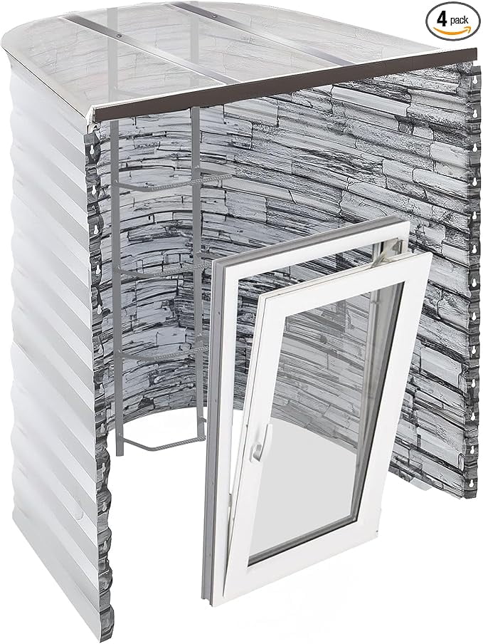 Egress Window Well Kit - Complete Basement Egress Window Kit - Includes ...